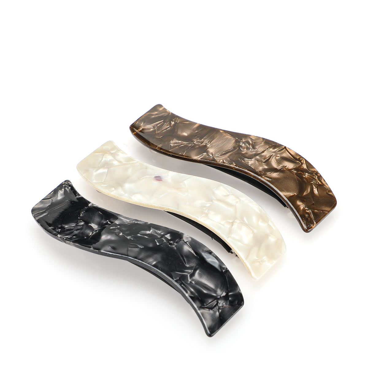 Hinged Hair Clip Acrylic